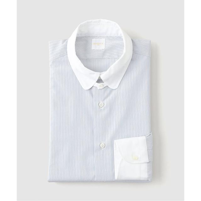 エディフィス（EDIFICE）/D．ROUND TAB クレリック ストライプ