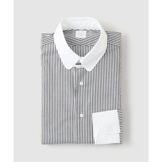 エディフィス（EDIFICE）/D．SHORT ROUND TAB クレリック ストライプ