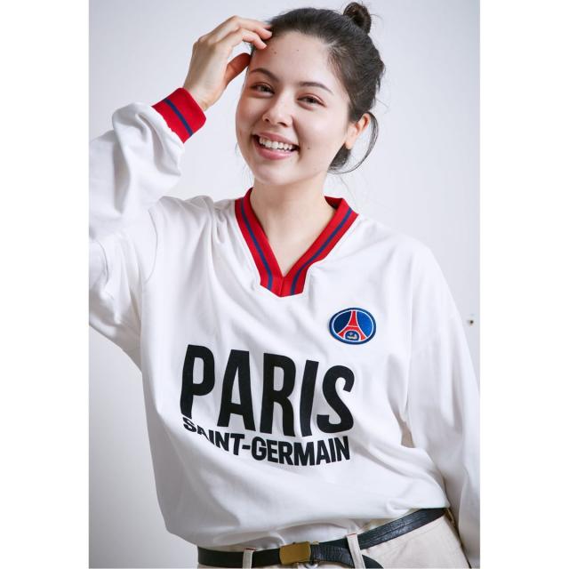 エディフィス（EDIFICE）/【Paris Saint−Germain / パリ・サン＝ジェルマン】 JP RETRO L/S