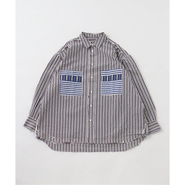 エディフィス（EDIFICE）/CASEY CASEY(ケイシーケイシー) HAMNET RAW EDGE シャツ