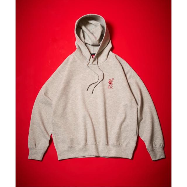 417 エディフィス（417 EDIFICE）/【Liverpool FC / リバプール FC】 メタリックロゴフーディ