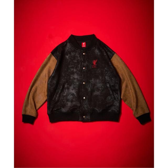 417 エディフィス（417 EDIFICE）/【Liverpool FC / リバプール FC】Fake Leather Emboss Print