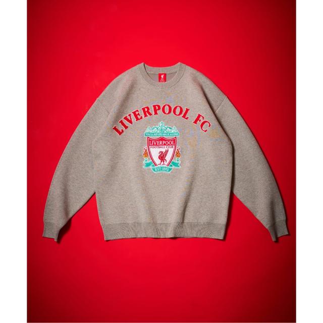 417 エディフィス（417 EDIFICE）/【Liverpool FC / リバプール FC】CHENILLE EMBROIDERYT KNIT