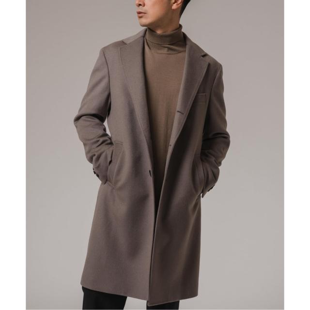 エディフィス（EDIFICE）/《追加》SUPER 140’s ウール / カシミヤ チェスターコート