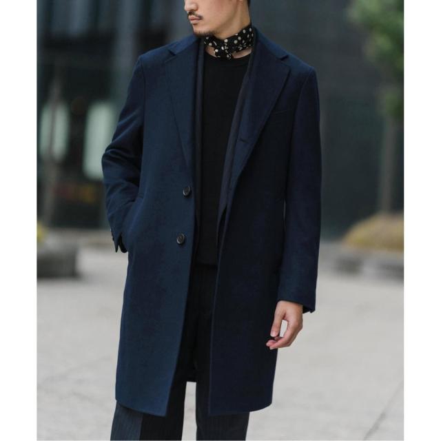 エディフィス（EDIFICE）/《追加》SUPER 140’s ウール / カシミヤ チェスターコート