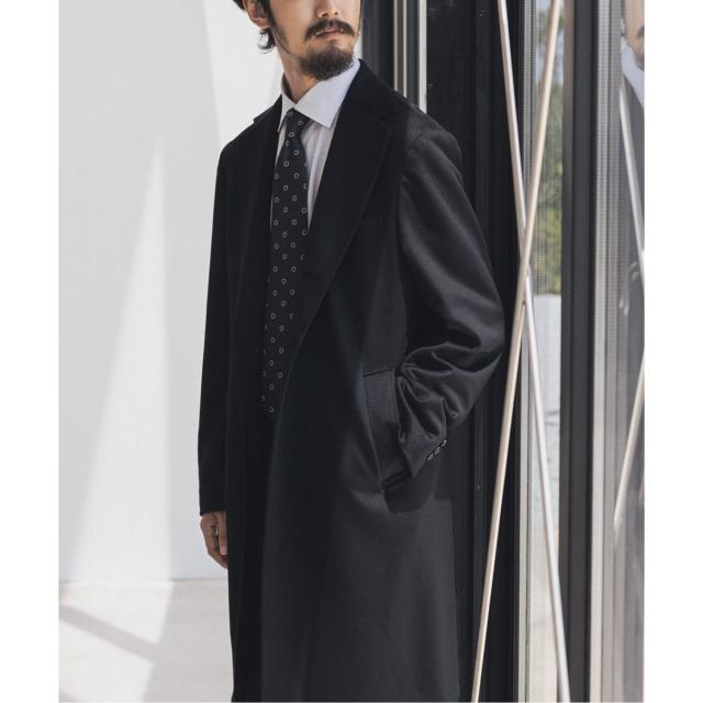 エディフィス（EDIFICE）/《追加》SUPER 140’s ウール / カシミヤ チェスターコート