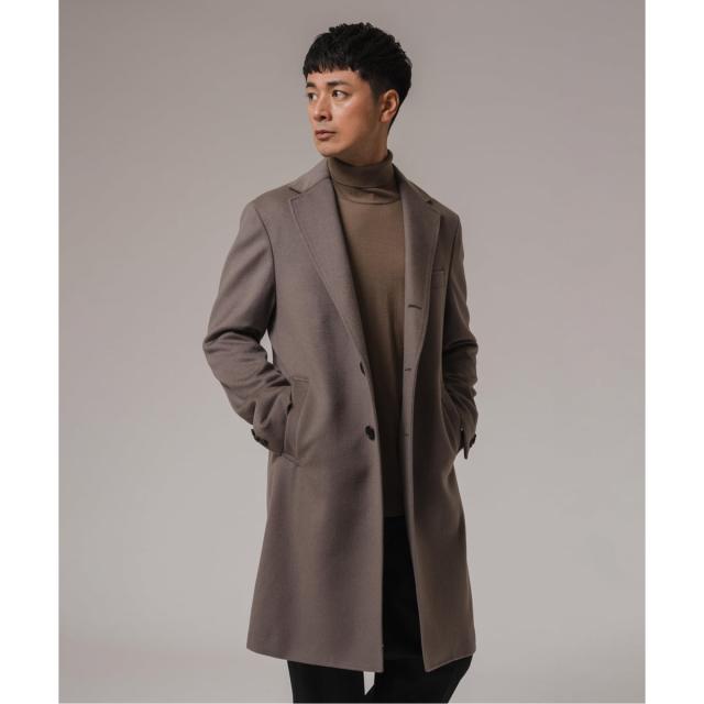 エディフィス（EDIFICE）/《追加》SUPER 140’s ウール / カシミヤ チェスターコート
