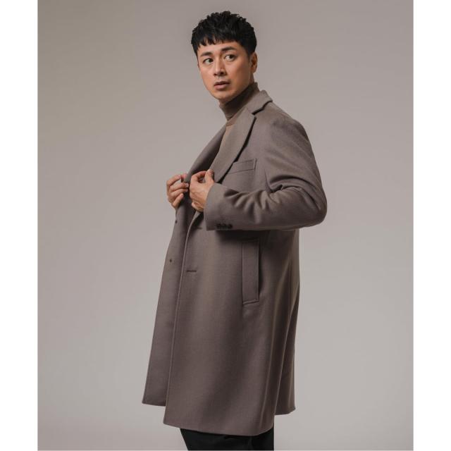 エディフィス（EDIFICE）/《追加》SUPER 140’s ウール / カシミヤ チェスターコート