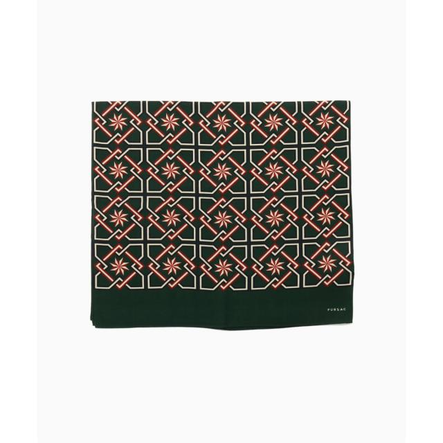 エディフィス（EDIFICE）/fursac (フルサック) Scarf with tile print