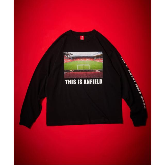 417 エディフィス（417 EDIFICE）/【Liverpool FC / リバプール FC】 Anfield Print LS Tee