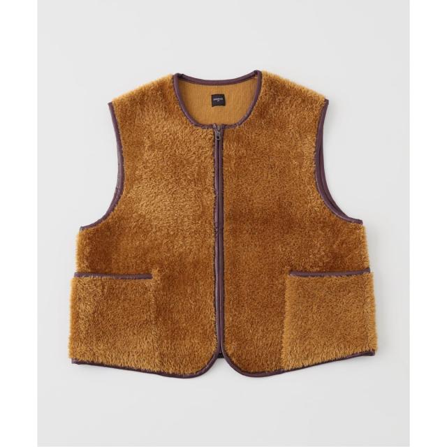 エディフィス（EDIFICE）/パイピング ファー ベスト