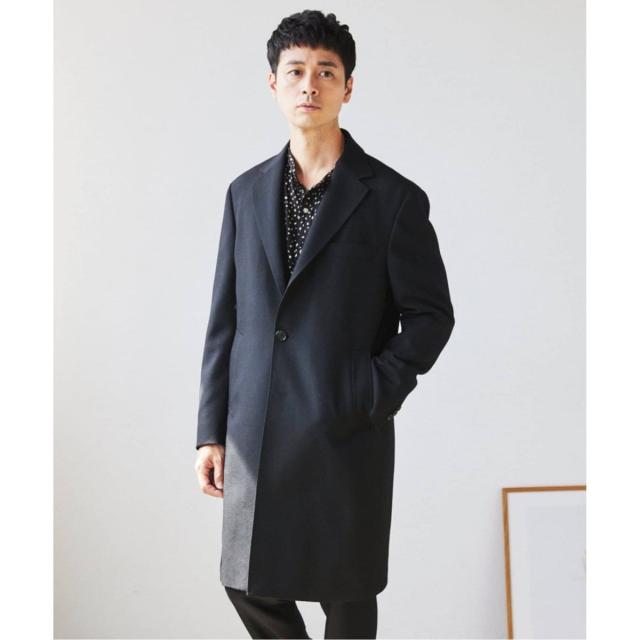 エディフィス（EDIFICE）/ウール ギャバジン チェスター コート