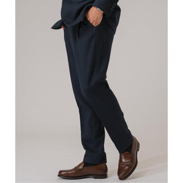 エディフィス（EDIFICE）/コットン/ウール ジャージー イージースラックス【セットアップ着用可】