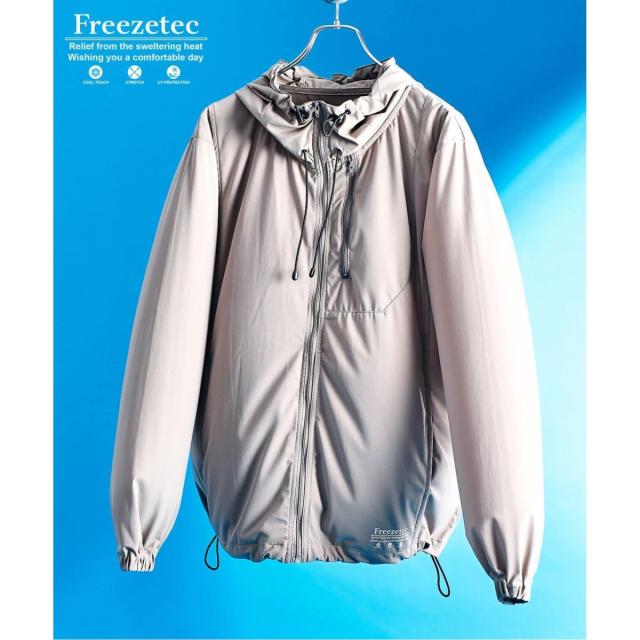 417 エディフィス（417 EDIFICE）/《追加》超冷感 UVCUT Freezetec パーカー