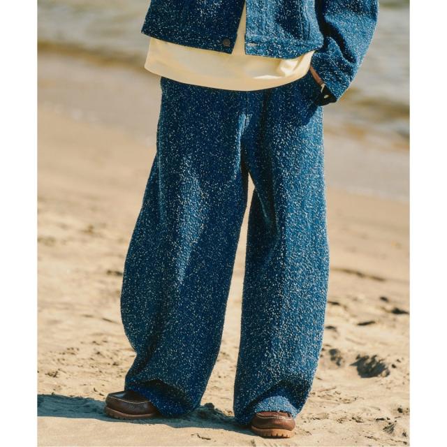 417 エディフィス（417 EDIFICE）/NEPDENIM / ネップデニム カーブパンツ