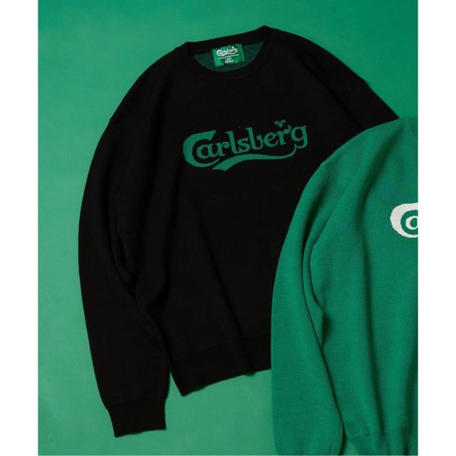 417 エディフィス（417 EDIFICE）/CARLSBERG × 417 jacquard LOGOKNIT