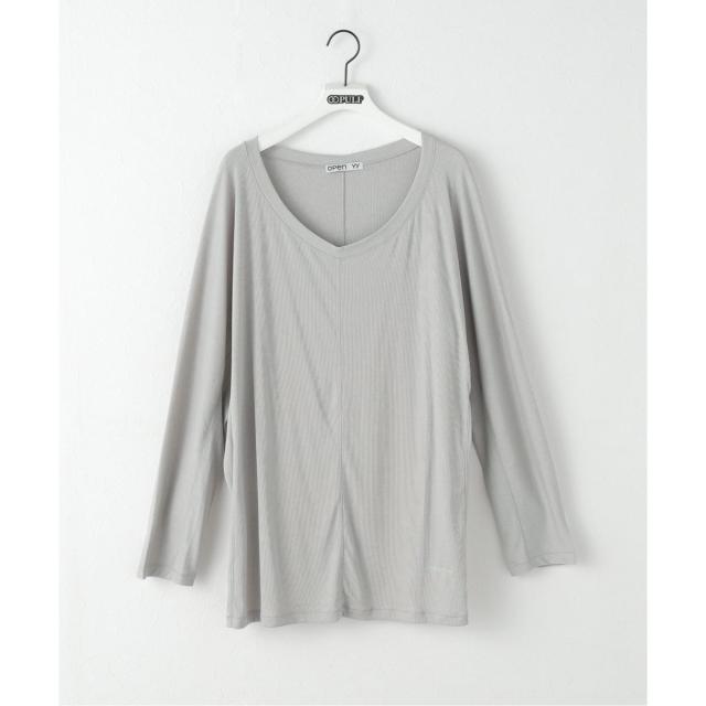 417 エディフィス（417 EDIFICE）/【Geek Office / ギークオフィス】OPEN YY Knitted SCOOP NECK