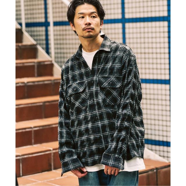 417 エディフィス（417 EDIFICE）/ブークレチェック C．P．Oシャツ