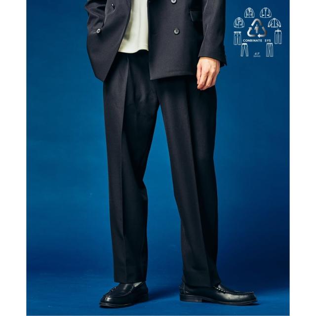 417 エディフィス（417 EDIFICE）/”4WAYストレッチ” 2タックパンツ