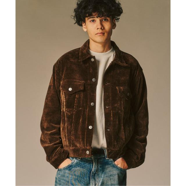 417 エディフィス（417 EDIFICE）/メランジ コーデュロイ Gジャン