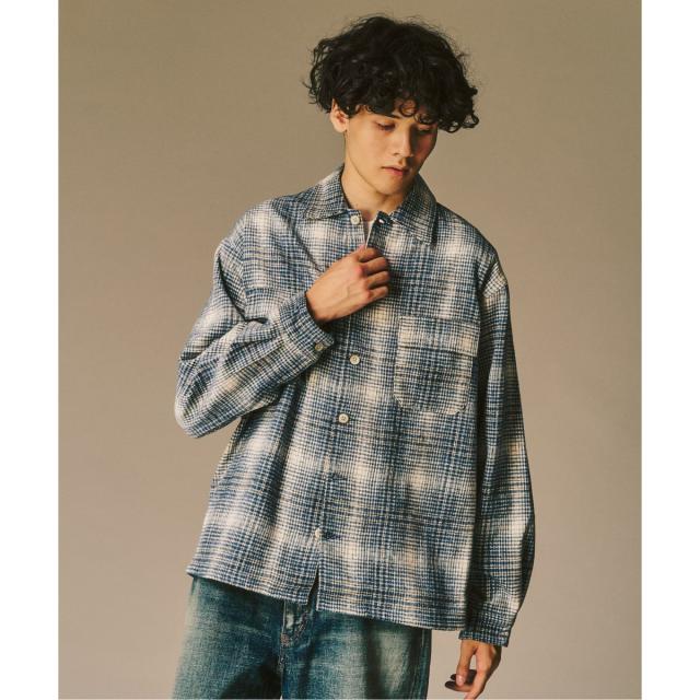 417 エディフィス（417 EDIFICE）/シャギー チェック シャツ