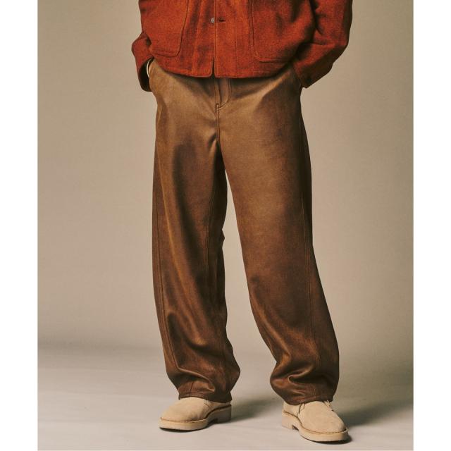 417 エディフィス（417 EDIFICE）/ストレッチスウェード 3D パンツ