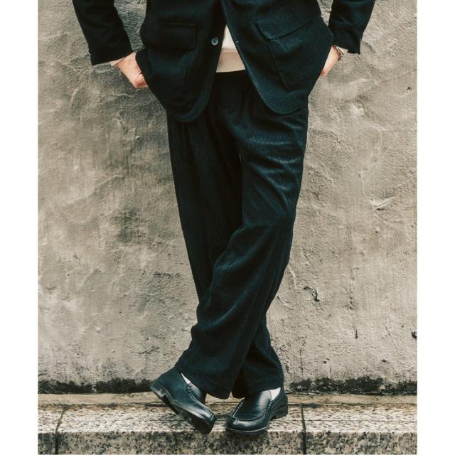 417 エディフィス（417 EDIFICE）/P  コーデュロイ2タックパンツ セットアップ着用可能