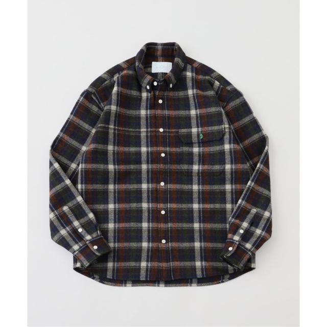 417 エディフィス（417 EDIFICE）/Whimsy / ウィムジー HEAVY WOOL FLANNEL SHIRT
