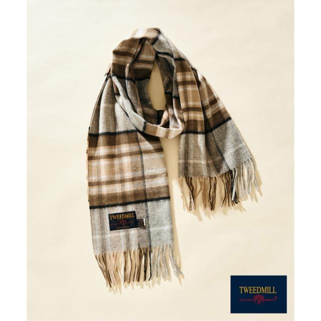417 エディフィス（417 EDIFICE）/TWEEDMILL / ツイードミル LAMBSWOOL STOLE