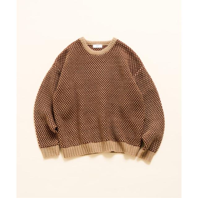 417 エディフィス（417 EDIFICE）/ポップコーンクルーニット