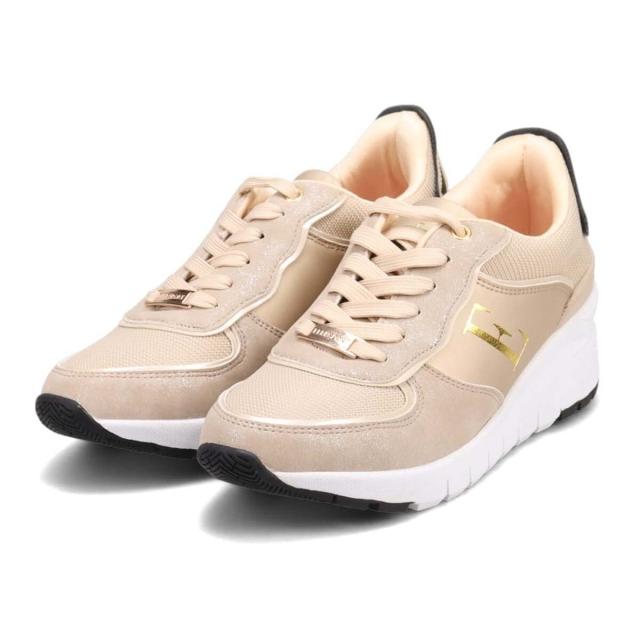 エル スポーツ（ELLE SPORT）/【BLACK LABEL】エル スポーツ ELLE SPORT ニットレースアップスニーカー