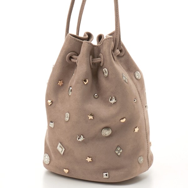 カカトゥ（kakatoo）/カカトゥ kakatoo / スエード調スタッズドロストバッグ