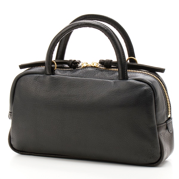 ペルケ（perche’）/ペルケ  / ガーメントレザー・ランドスケープ2wayミニボストン サスティナブル SDGs