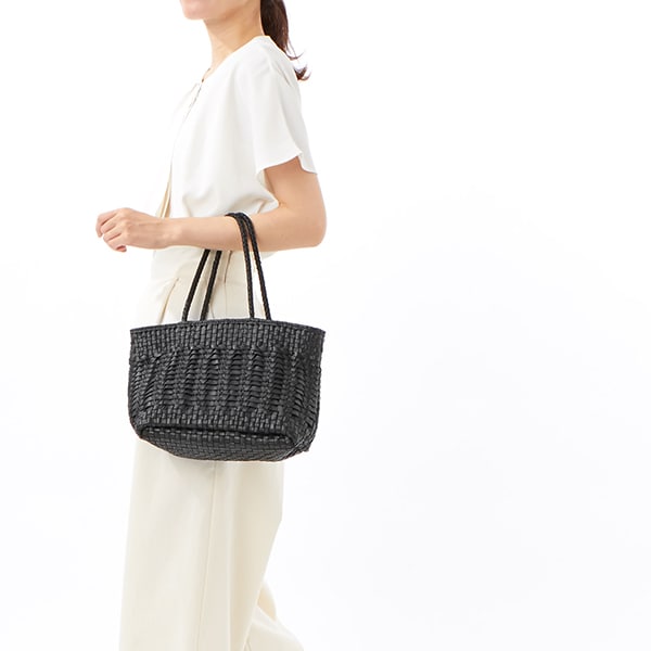 ペルケ（perche’）/ペルケ perche / 牛革メッシュ編みトートS