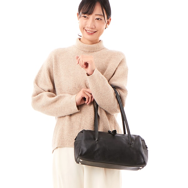 ペルケ（perche’）/ペルケ perche / ソフトレザーワイドボストントート