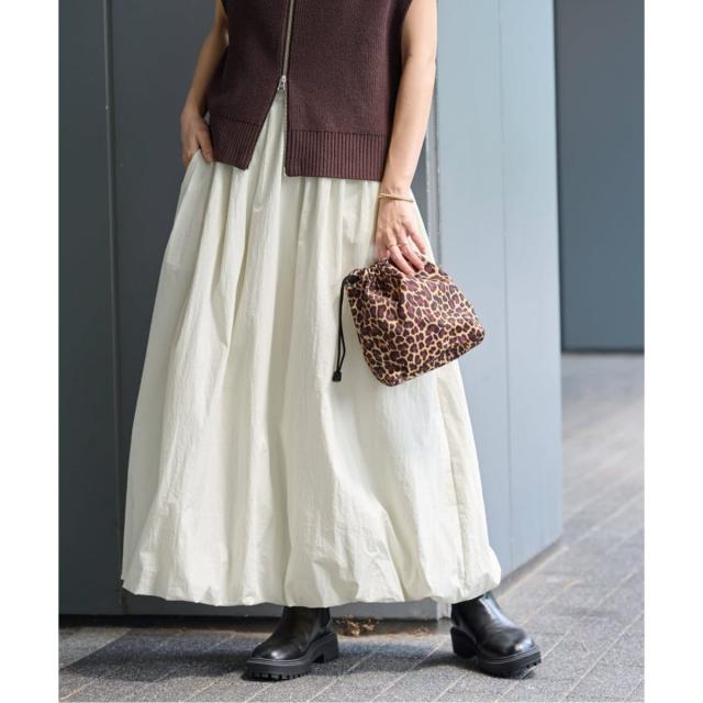 ジャーナルスタンダード レリューム（JOURNAL STANDARD relume）/《追加2》ウォッシャブルバルーンイージースカート