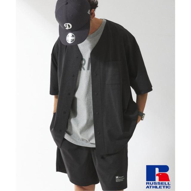 ジャーナルスタンダード レリューム（JOURNAL STANDARD relume）/吸水速乾 RUSSELL ATHLETIC 別注 Dri−Power(R) ベースボールシャツ