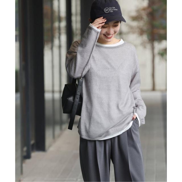 ジャーナルスタンダード レリューム（JOURNAL STANDARD relume）/［2枚セット］シアーモヘヤブレンドTEEレイヤードプルオーバー