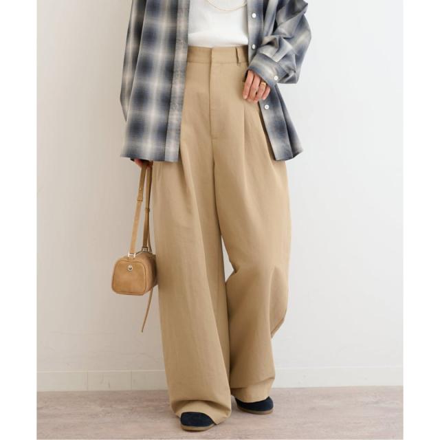 ジャーナルスタンダード レリューム（JOURNAL STANDARD relume）/《追加 / 新色》2タックワイドパンツ