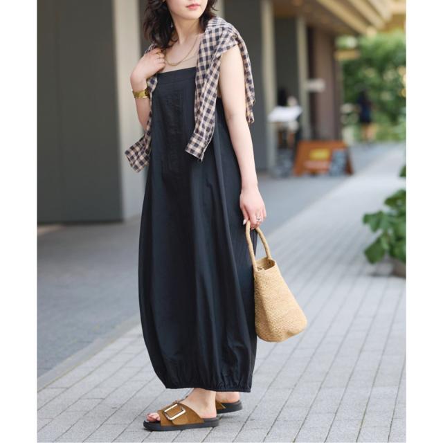 ジャーナルスタンダード レリューム（JOURNAL STANDARD relume）/ナイロンバルーンキャミワンピース