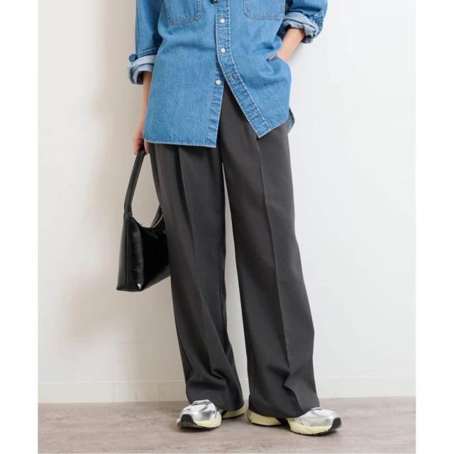 ジャーナルスタンダード レリューム（JOURNAL STANDARD relume）/《追加7》マットウースフレアタックパンツ
