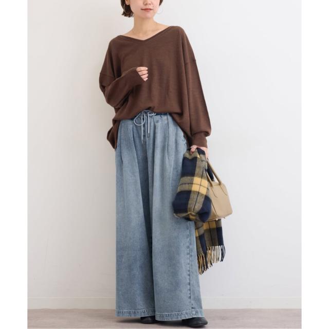 ジャーナルスタンダード レリューム（JOURNAL STANDARD relume）/《追加2》C/R デニムワイドギャザー