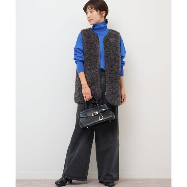 ジャーナルスタンダード レリューム（JOURNAL STANDARD relume）/《WEB限定追加》シープフェイクファージップベスト