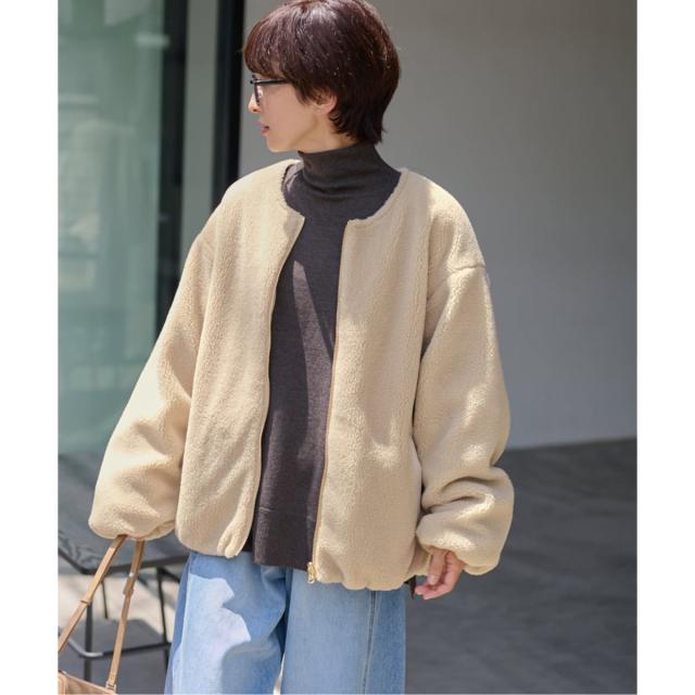 ジャーナルスタンダード レリューム（JOURNAL STANDARD relume）/《WEB限定》リバーシブルボアブルゾン