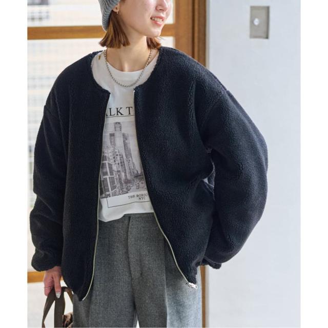 ジャーナルスタンダード レリューム（JOURNAL STANDARD relume）/《WEB限定》リバーシブルボアブルゾン