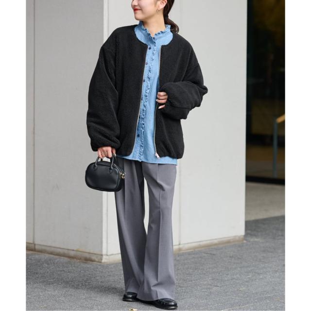 ジャーナルスタンダード レリューム（JOURNAL STANDARD relume）/《WEB限定》リバーシブルボアブルゾン