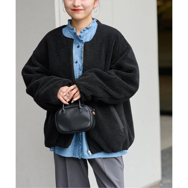 ジャーナルスタンダード レリューム（JOURNAL STANDARD relume）/《WEB限定》リバーシブルボアブルゾン