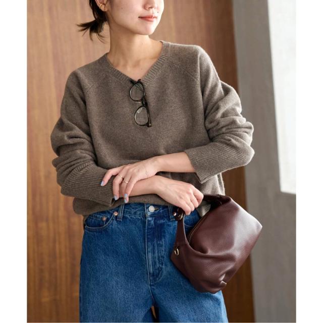 ジャーナルスタンダード レリューム（JOURNAL STANDARD relume）/《追加 / 新色》ウールカシミヤVネックプルオーバー