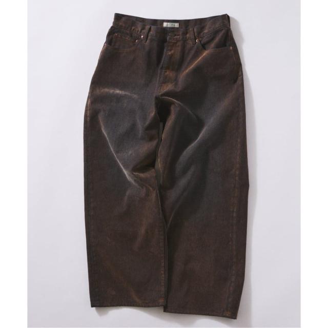 ジャーナルスタンダード レリューム（JOURNAL STANDARD relume）/フロッキー プリント ワイド デニム 5ポケット