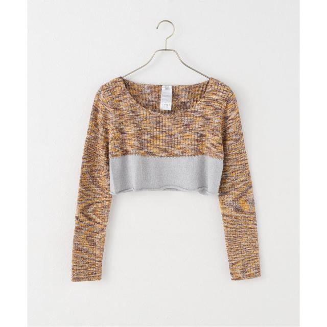 ジャーナルスタンダード レリューム（JOURNAL STANDARD relume）/【BASERANGE/ベースレンジ】WASTE CROPPED SWEATER